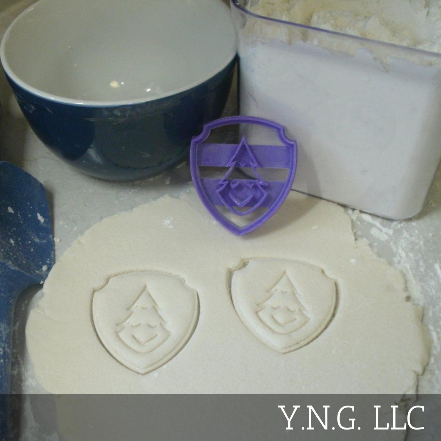 Everest Badge Shield Pup Tag Paw Patrol Cookie Cutter USA Made PR656 ...