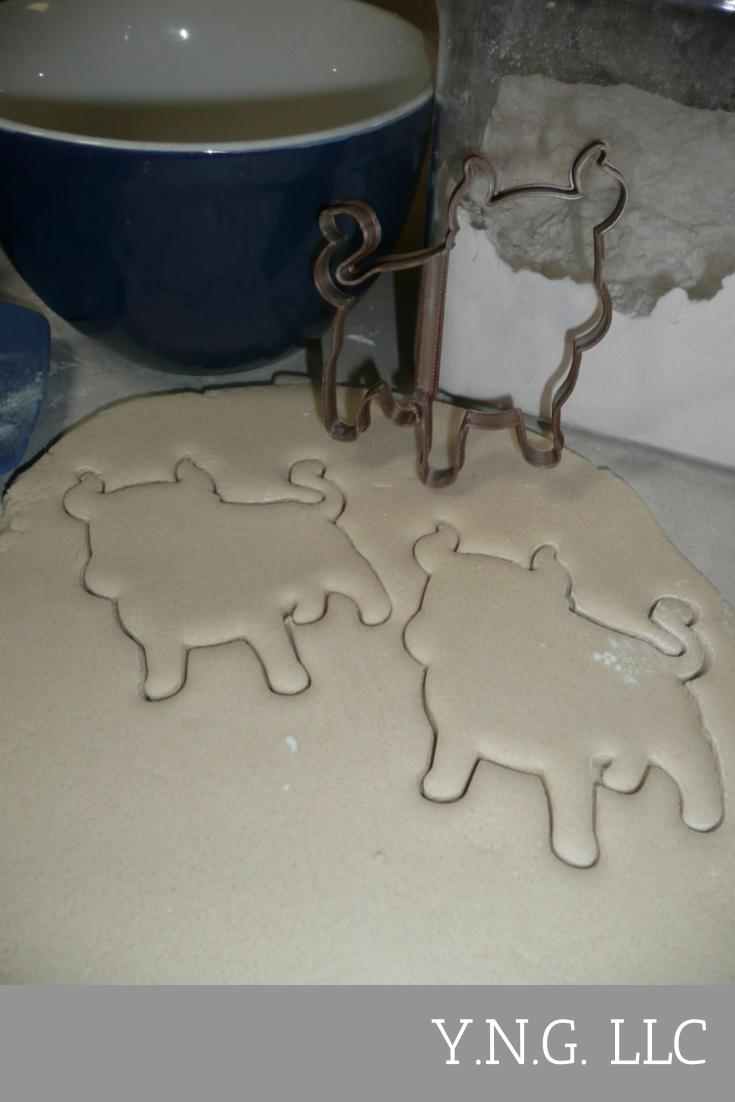 Bull Rodeo Animal Horns Cattle Rancher Beef Cookie Cutter USA PR2750 ...