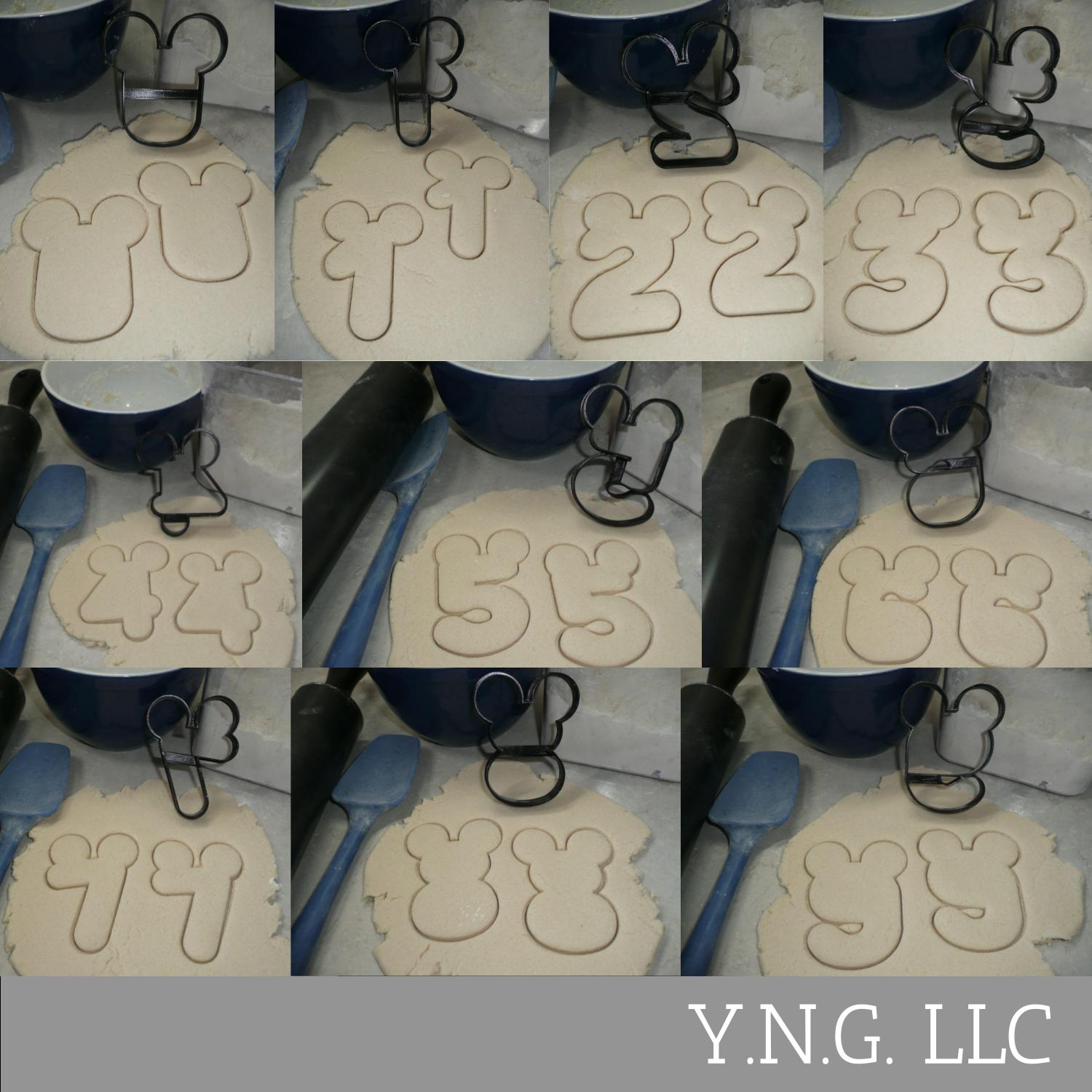 Mickey Mouse Numbers 1 10